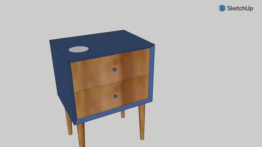 Bedside table design | 3D Warehouse
