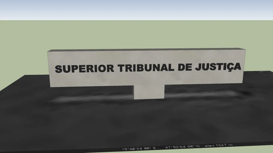 Placa STJ | 3D Warehouse