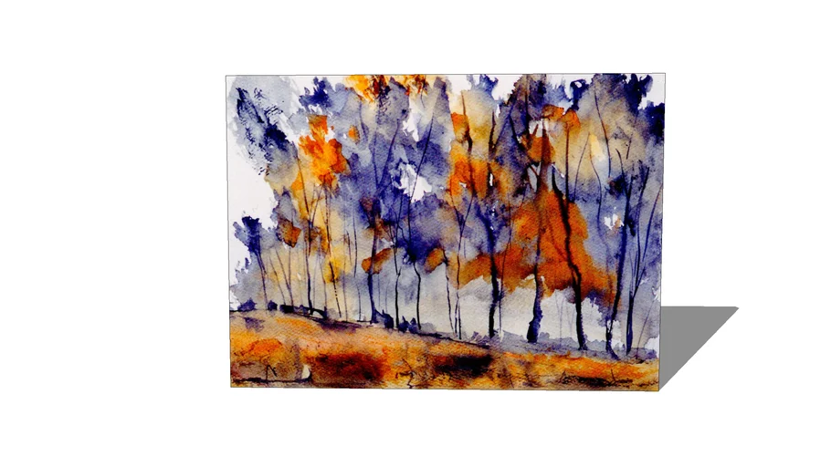 PAINTING TABLE 50058 | 3D Warehouse