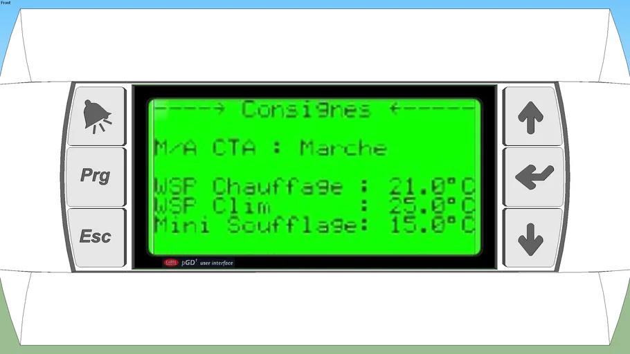 CAREL PGD1 | 3D Warehouse