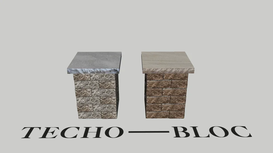 Techo-Bloc - Pillar - Semma | 3D Warehouse