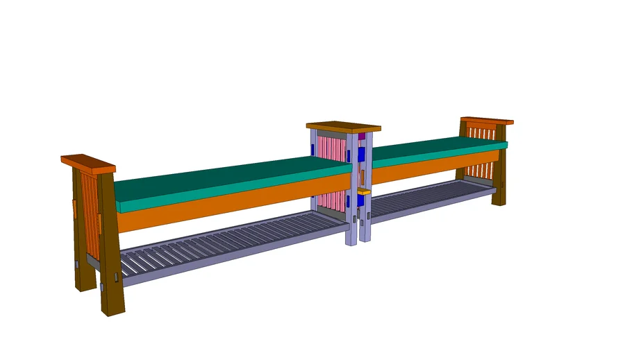Foyer Entry Bench | 3D Warehouse