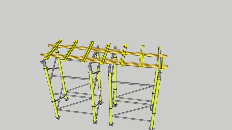 Perancah table beam | 3D Warehouse