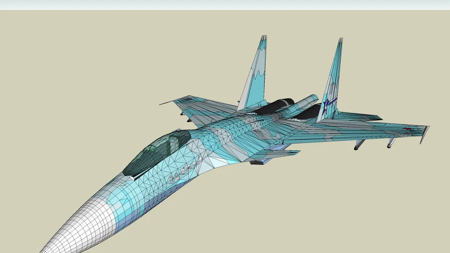 SU-37 | 3D Warehouse