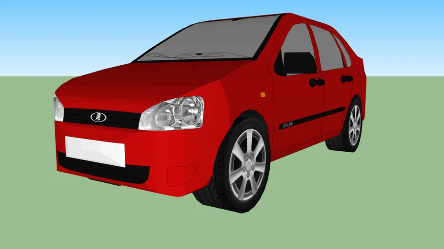 Lada Kalina sedan | 3D Warehouse