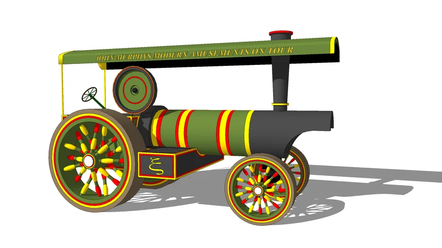 Traction Engine | 3D Warehouse