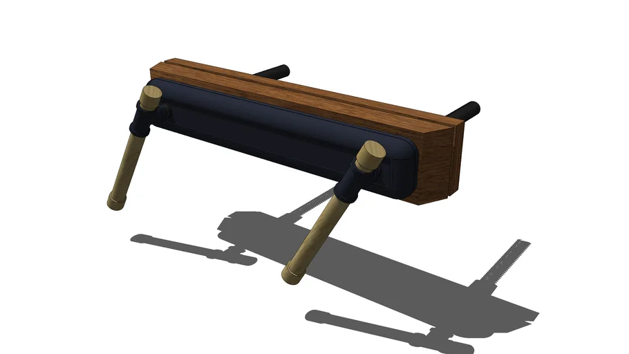 Twin Screw Bench Vise | 3D Warehouse