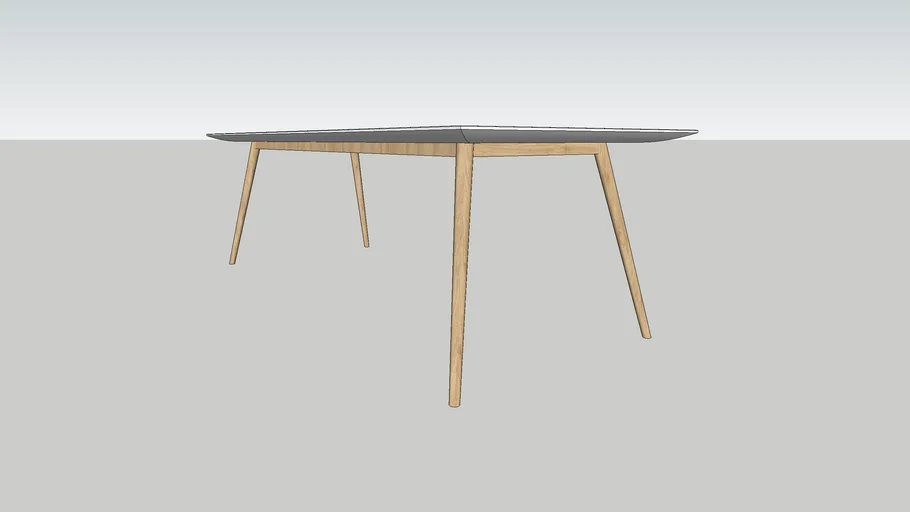 Muji Dining Table | 3D Warehouse