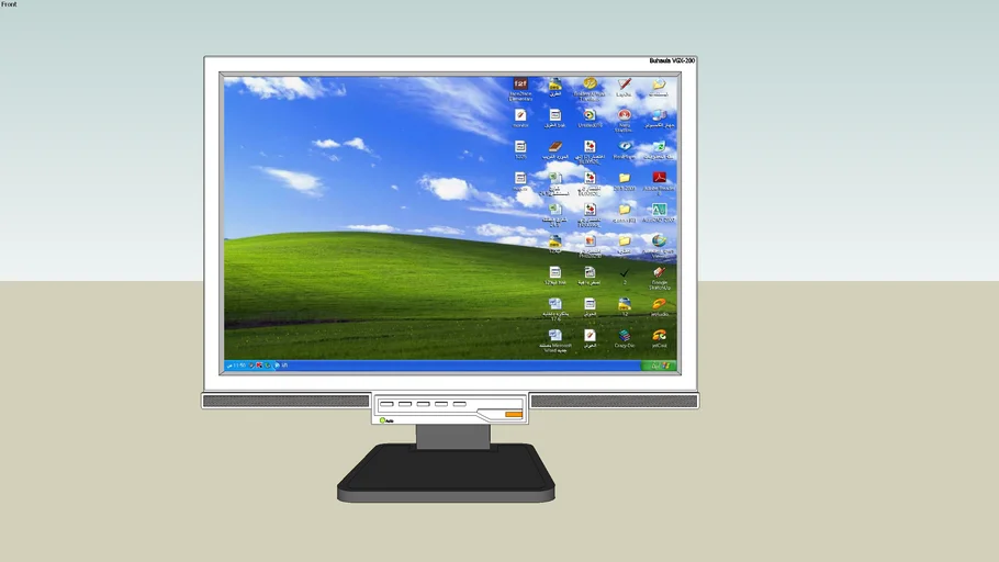 LCD monitor شاشة | 3D Warehouse