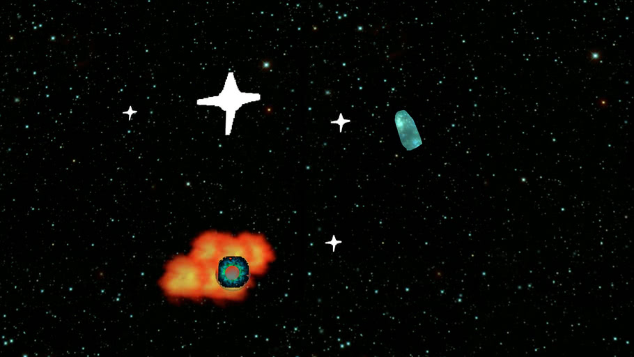 Exploding star | 3D Warehouse