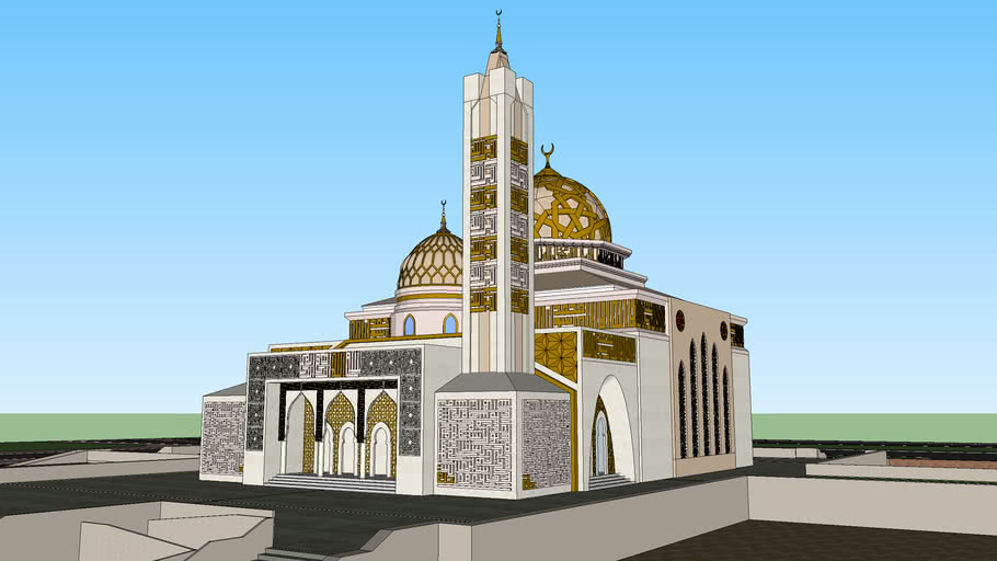 Mosque redesign 2 | 3D Warehouse