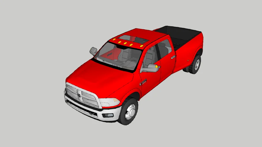 2014 Ram 3500 Heavy Duty Long Horn 4X4 Crew Cab Dually | 3D Warehouse