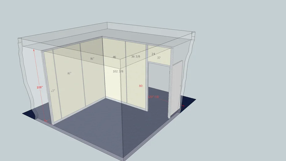Partition wall | 3D Warehouse