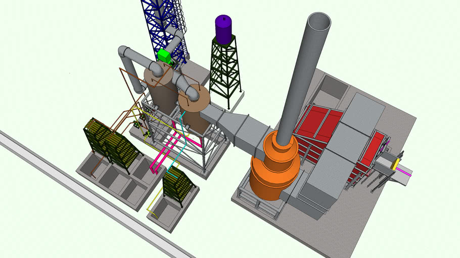 Incenerator - cyclone | 3D Warehouse