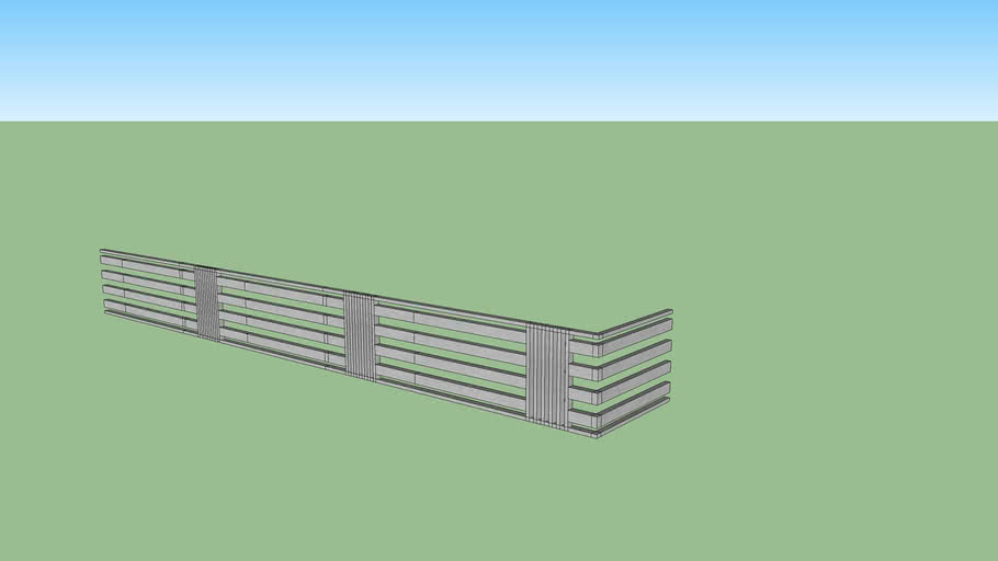 Aluminium Hand rail | 3D Warehouse