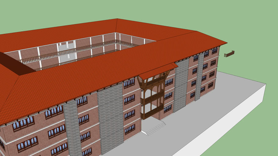 courtyard apartment | 3D Warehouse