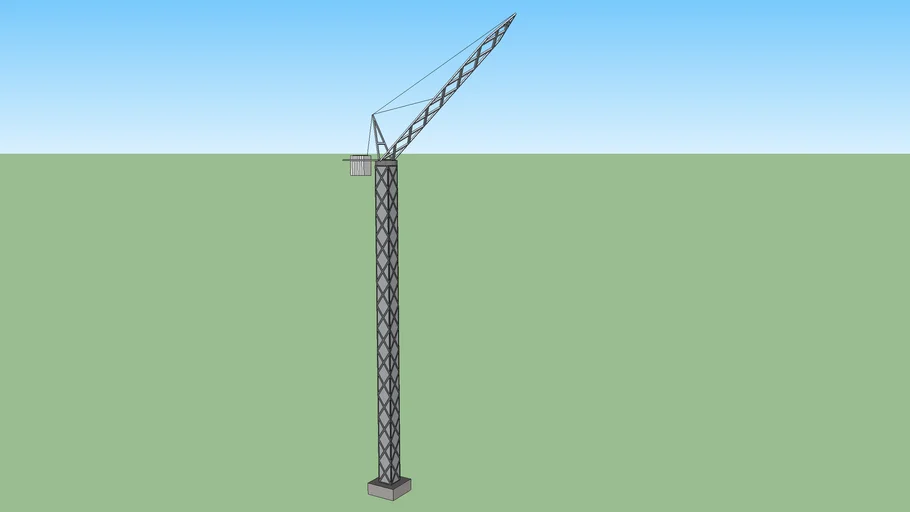 Tower crane | 3D Warehouse