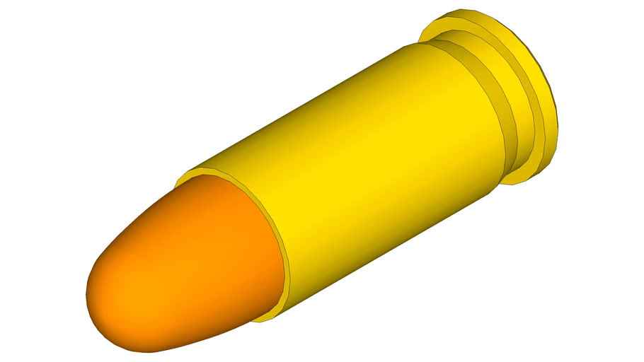 25B(.25 ACP Bullet) | 3D Warehouse