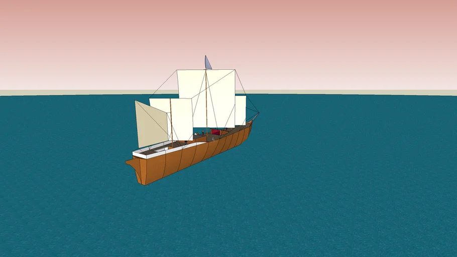 Ship with crew | 3D Warehouse