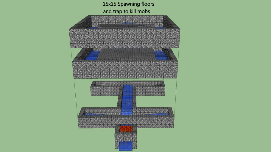 15x15 monster spawner and trap | 3D Warehouse