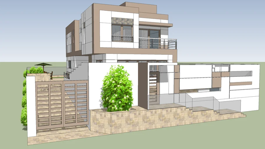 The luca house 5000 | 3D Warehouse