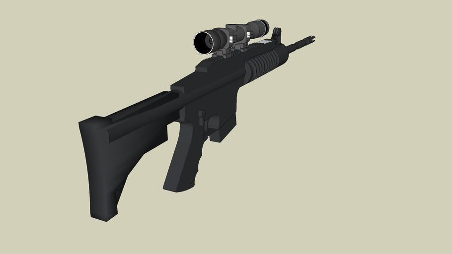 m16 sniper | 3D Warehouse