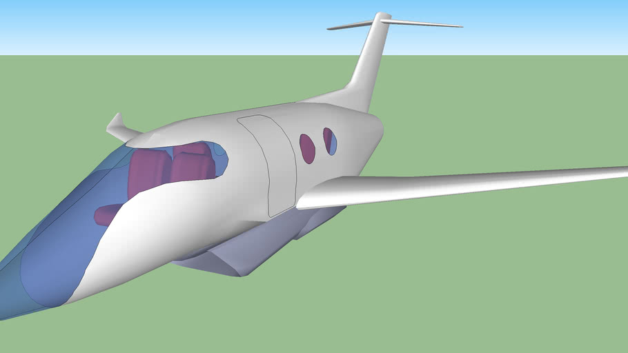 new astaria aerospace very light jet concept WIP | 3D Warehouse