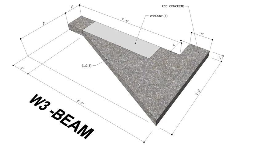 W3 3D Beam | 3D Warehouse