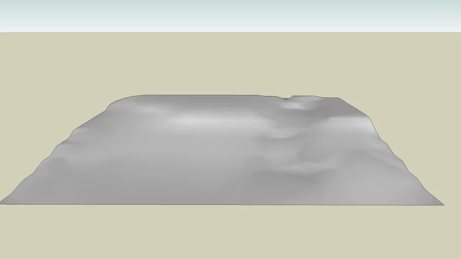 Bulging terrain animation | 3D Warehouse