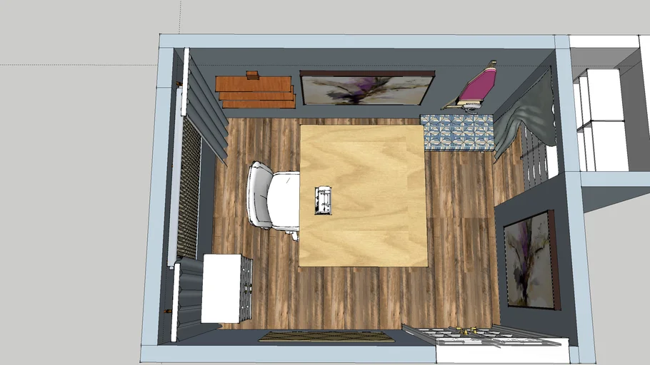 Harris Erin's New Sewing Room | 3D Warehouse