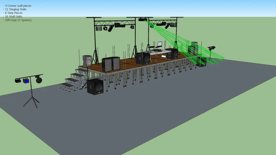 Dj Stage Setup