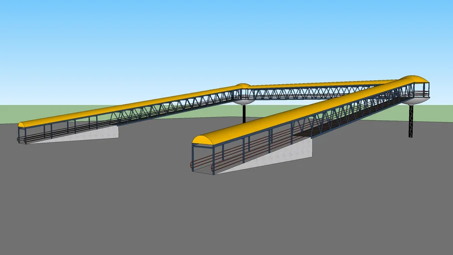 Pedestrian Walkway | 3D Warehouse