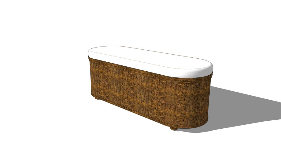 Ottoman bench | 3D Warehouse