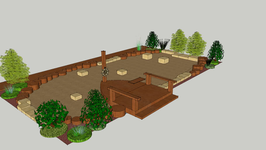 Conceptual sandpit | 3D Warehouse