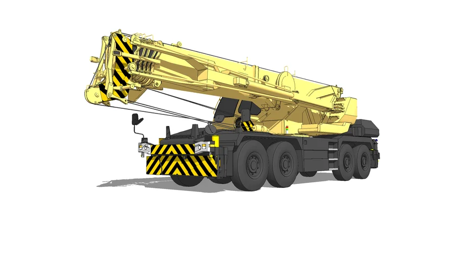ラフタークレーン70t | 3D Warehouse