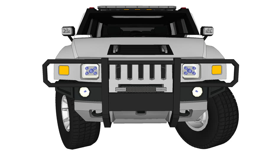Hummer police Truck | 3D Warehouse