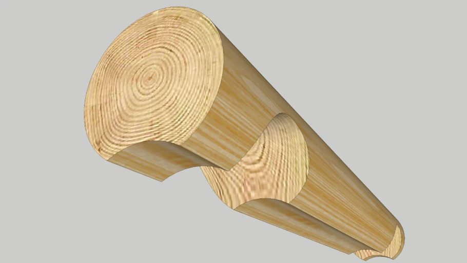 Rounded log | 3D Warehouse