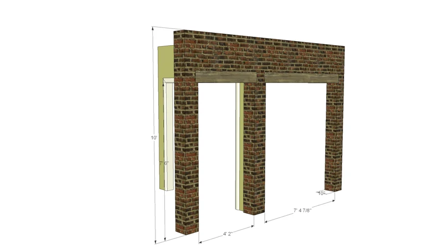 Brick Wall | 3D Warehouse
