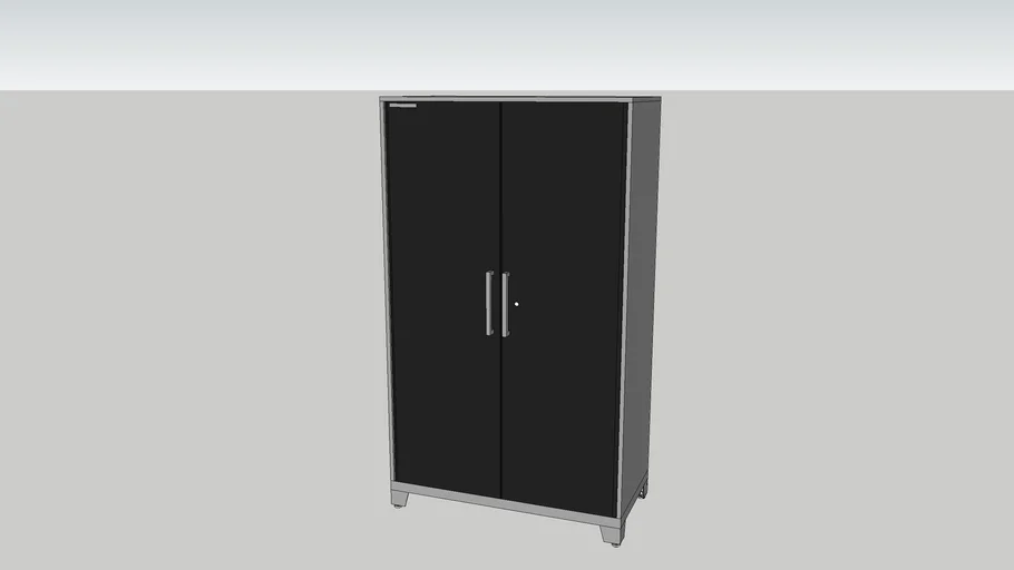 DB-120TC - 2 Door Tall Cabinet | 3D Warehouse