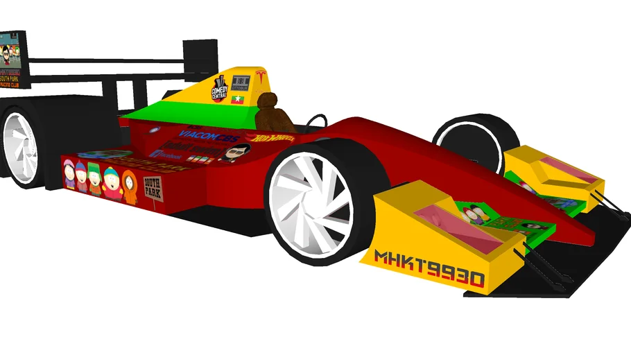 South Park Racing Club MHKT9930 Car | 3D Warehouse