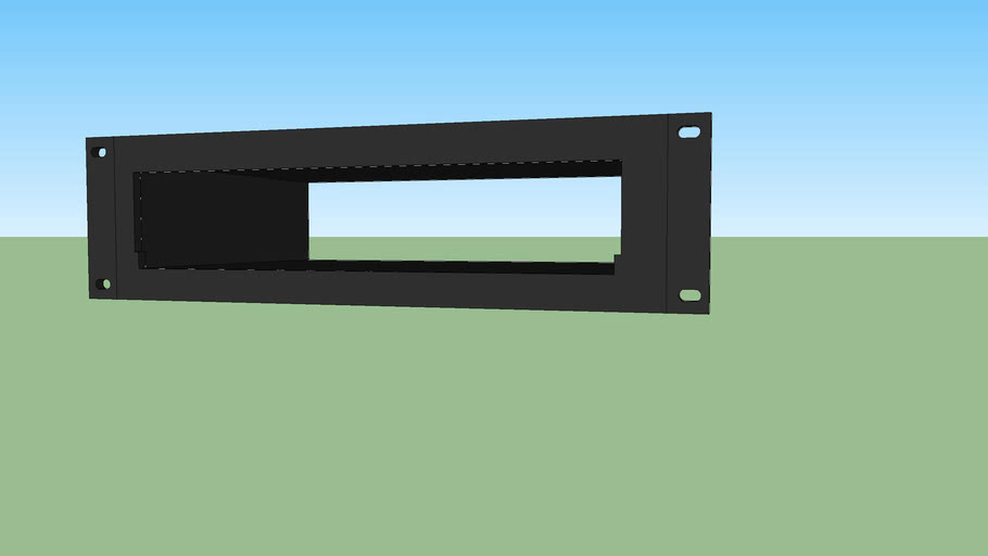 Rack mount kit for Scientific Atlanta cable set-up box DVR | 3D Warehouse