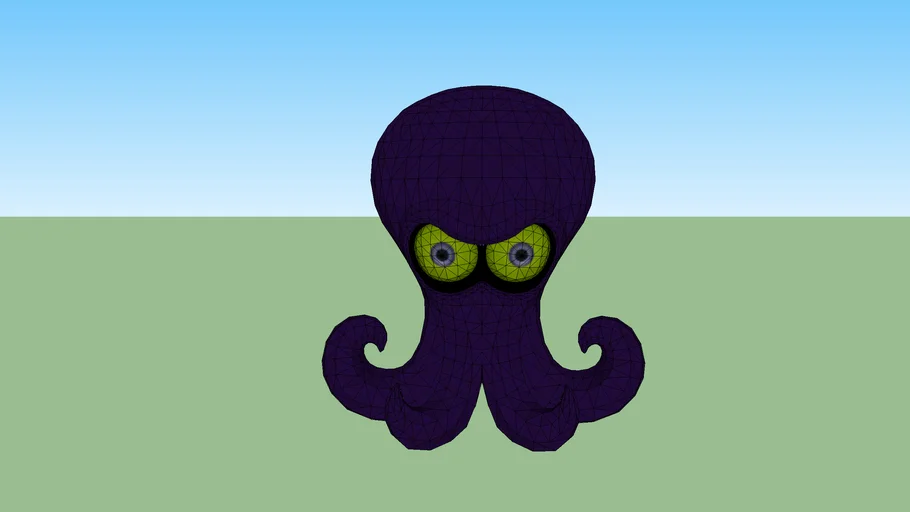 Octopus 'Splatoon' | 3D Warehouse