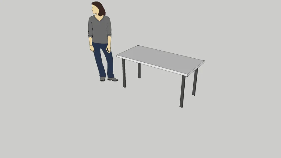 Basic Lab Table | 3D Warehouse