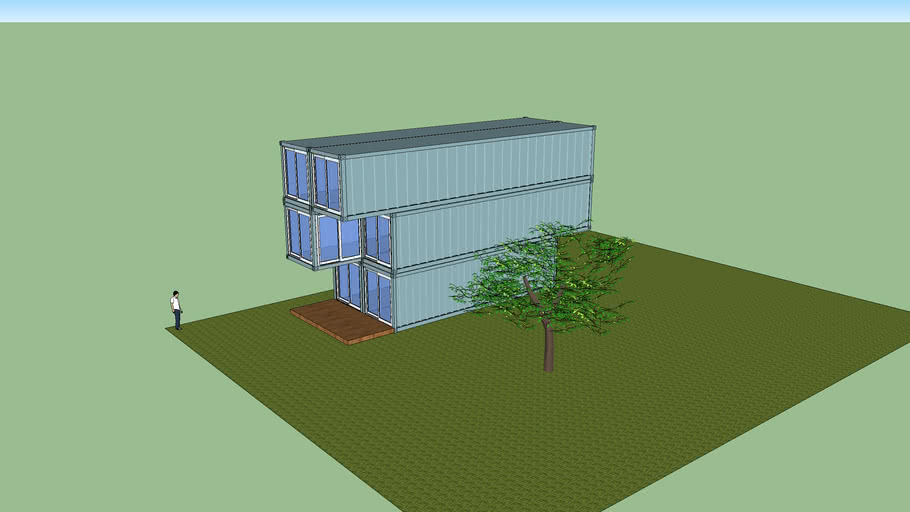Container Home | 3D Warehouse