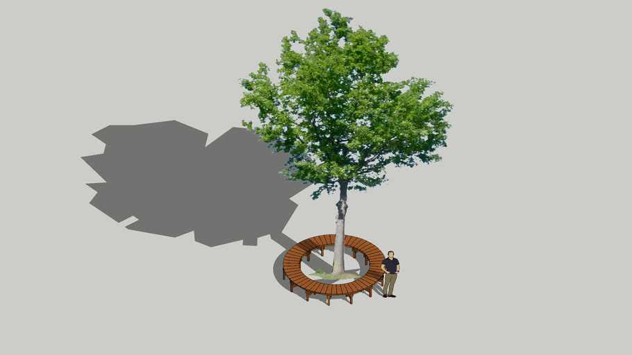 Tree seat 樹穴座椅 | 3D Warehouse