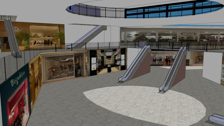 boulevard shopping bh | 3D Warehouse