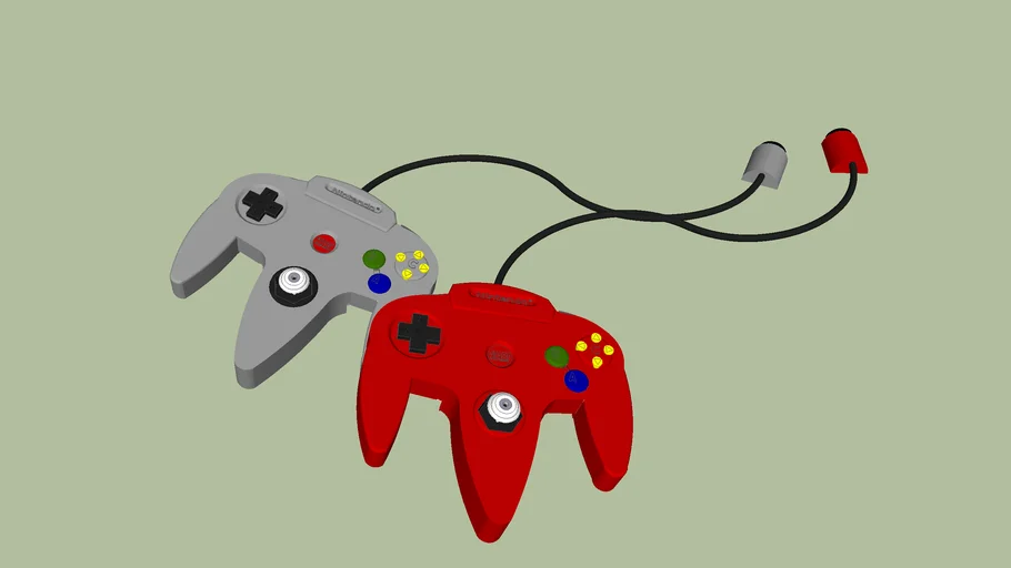 Nintendo 64 Controllers | 3D Warehouse
