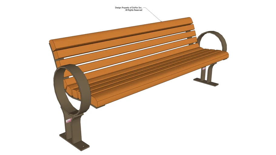 35 Series Bench | 3D Warehouse