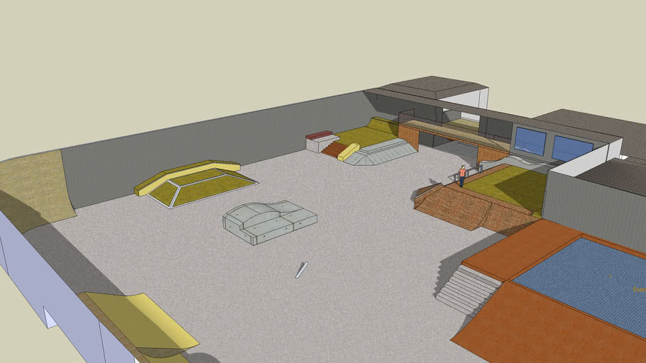 Skatepark concept | 3D Warehouse