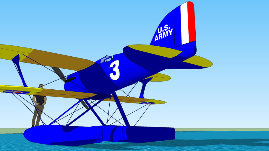 Curtiss R3C-2 | 3D Warehouse